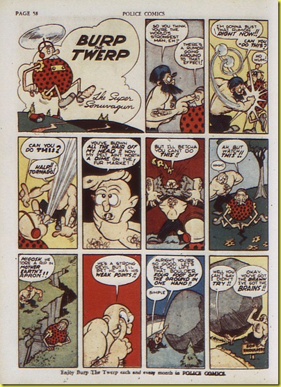 Cole's Comics: BURP THE TWERP – Jack Cole’s Other Comic Book Superhero ...